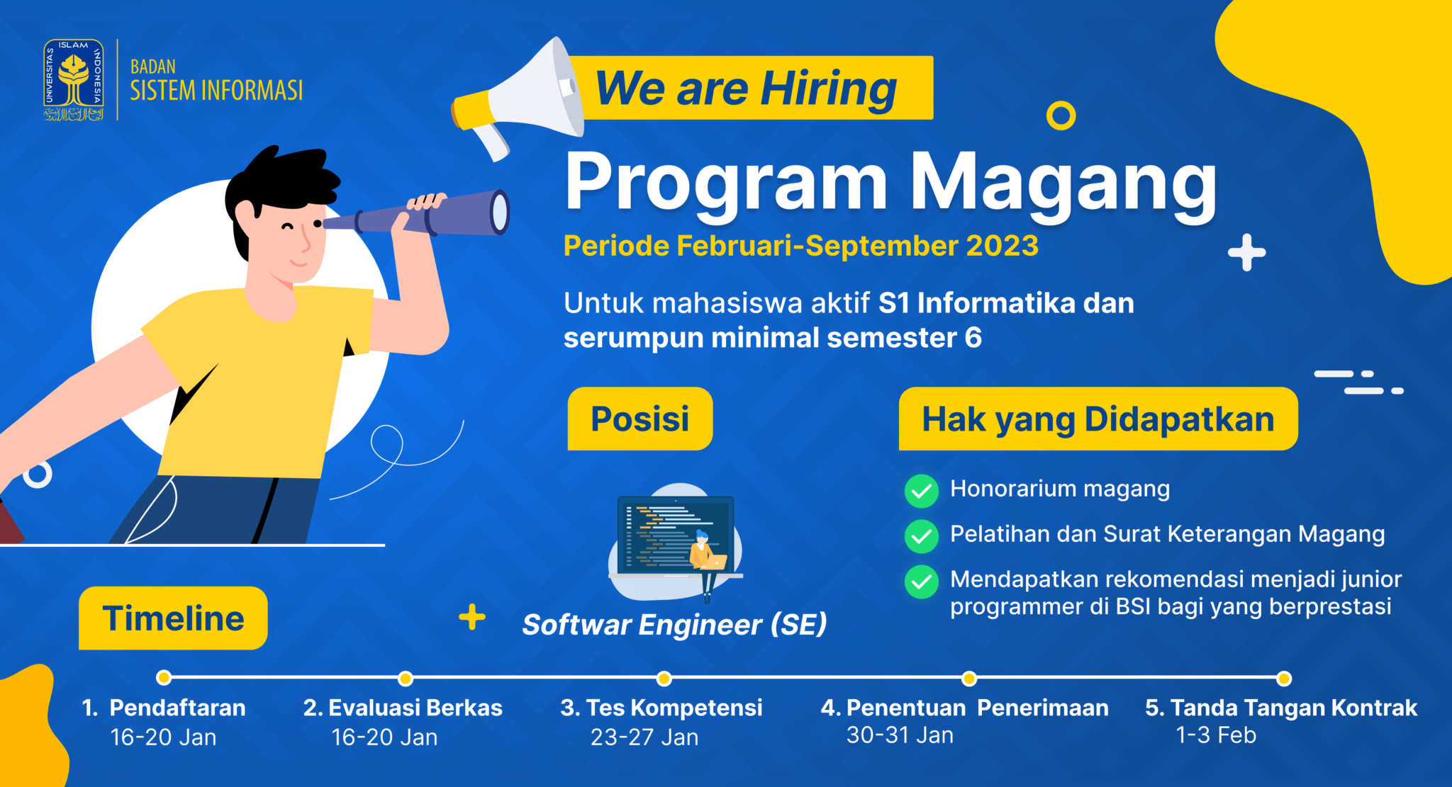 Internship Program BSI – BSI UII
