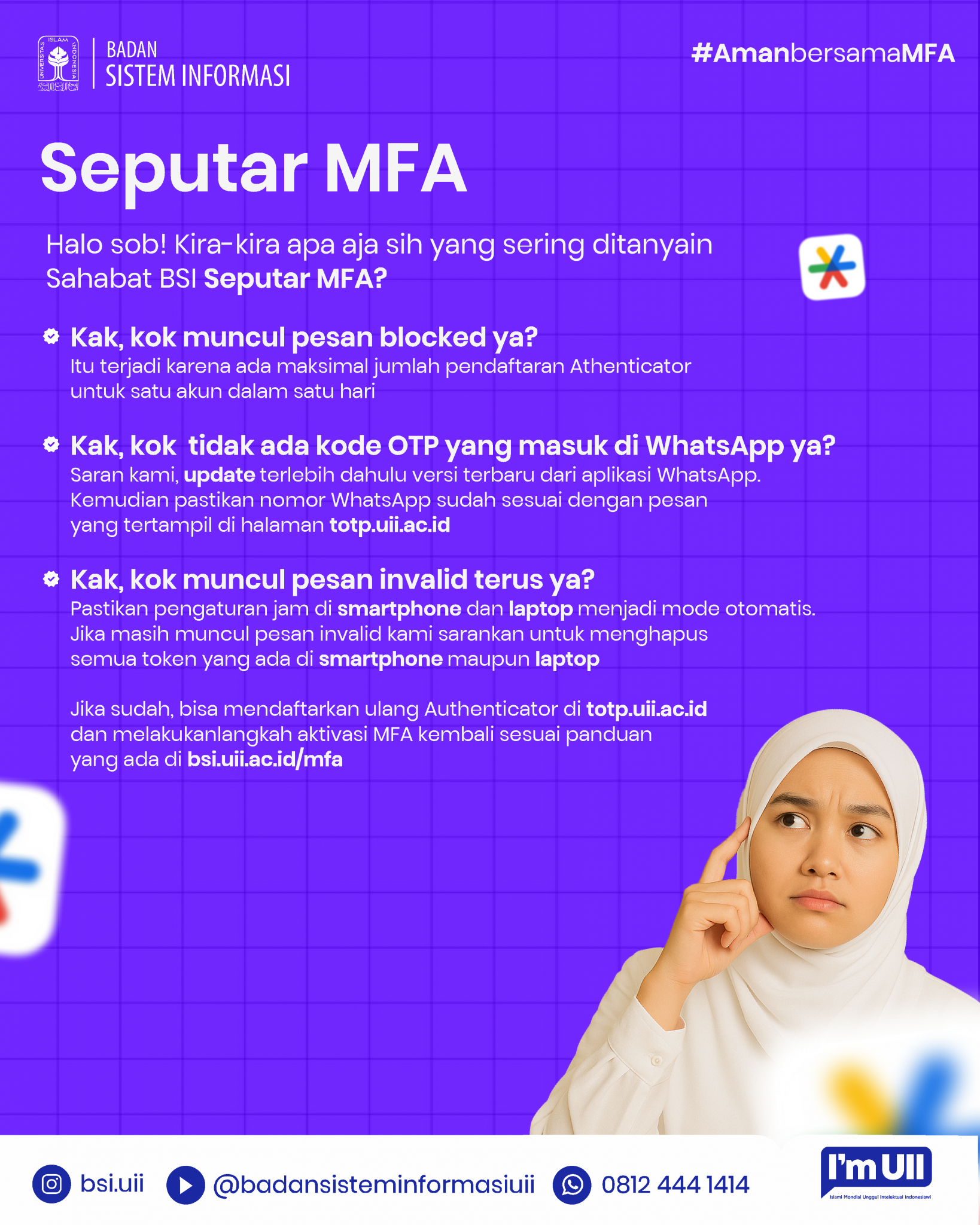 MFA (Multi-Factor Authentication) – BSI UII